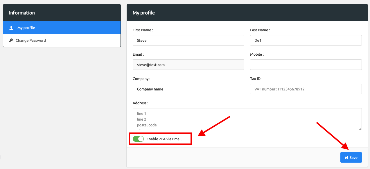 How to Disable OTP (2FA) via Email in Your User Account - WhatsApp API ... How to Disable OTP (2FA) via Email in Your User Account - WhatsApp API ...
